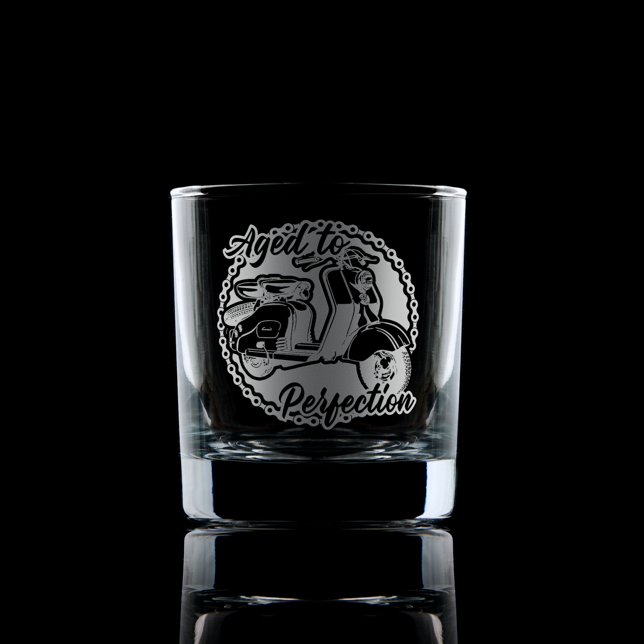Lambretta Ld Whisky Glass – Classic Lambretta Scooter Gift – Just The ...