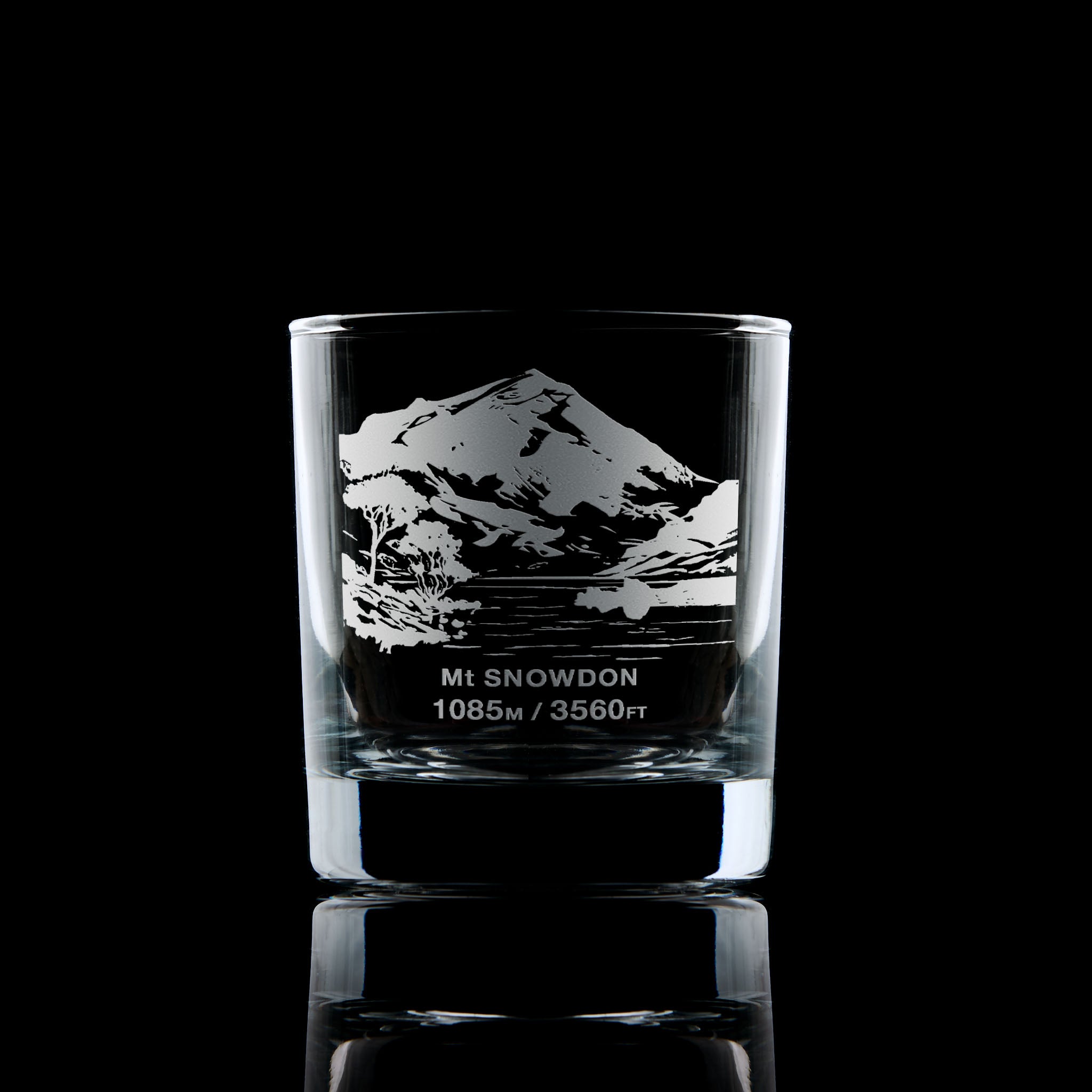 Mt Snowdon Whisky Glass | Shop Engraved Mountain Glassware – Just The ...